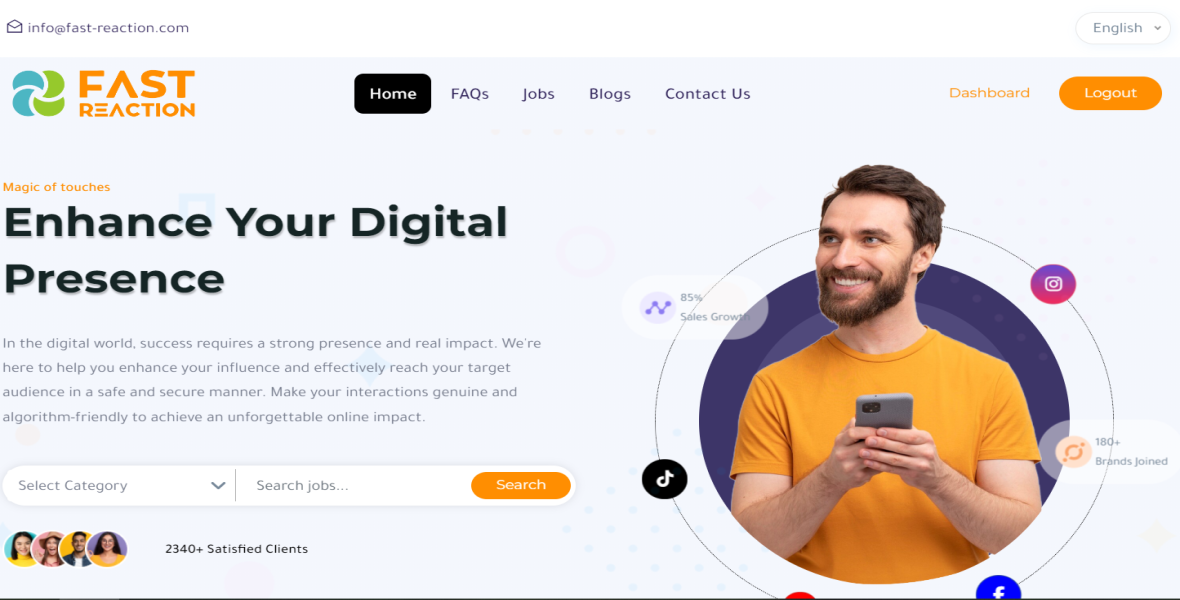 Fast Reaction - Home